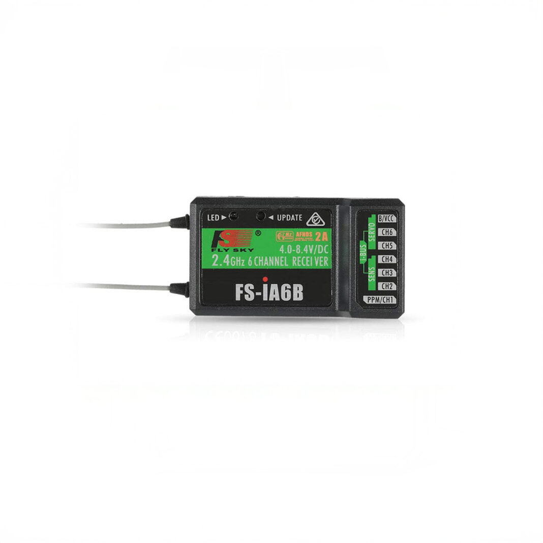 FlySky FS-i6 2.4GHz 6CH Radio Transmitter with Receiver - Craycle Hobby